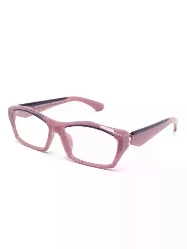 ALAIN MIKLI Rectangle-frame Glasses