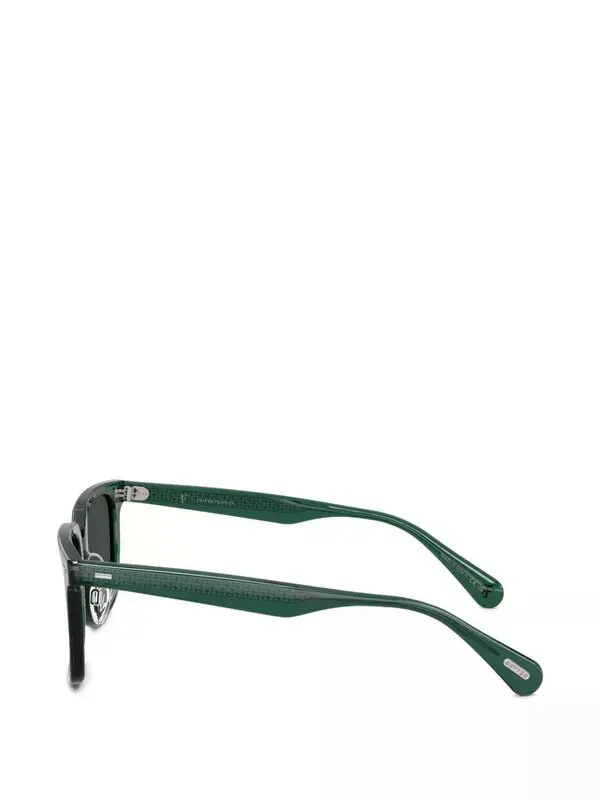 Oliver Spencer Rectangle Frame Sunglasses