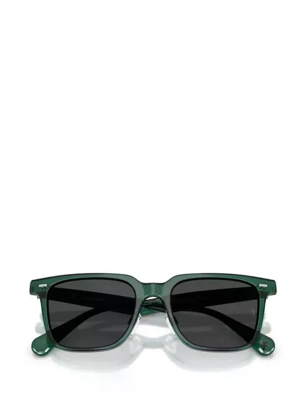 Oliver Spencer Rectangle Frame Sunglasses