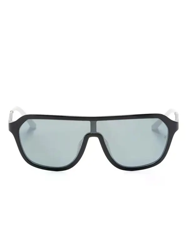 Oliver Spencer Oversize-frame Sunglasses - 70096g Black