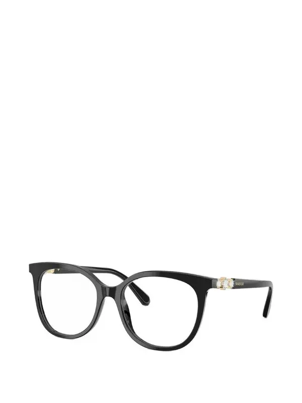 SWAROVSKI Crystal-embellished Square-frame Glasses