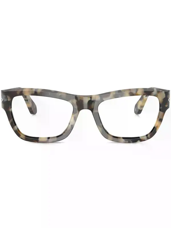 Persol Tortoiseshell-effect Square Glasses