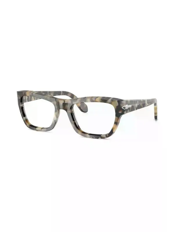 Persol Tortoiseshell-effect Square Glasses