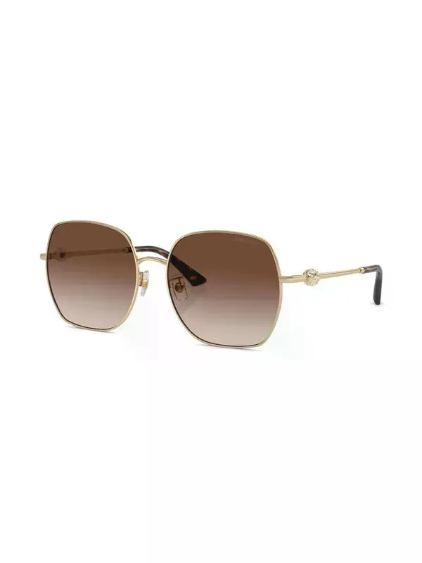 JIMMY CHOO Square-frame Sunglasses