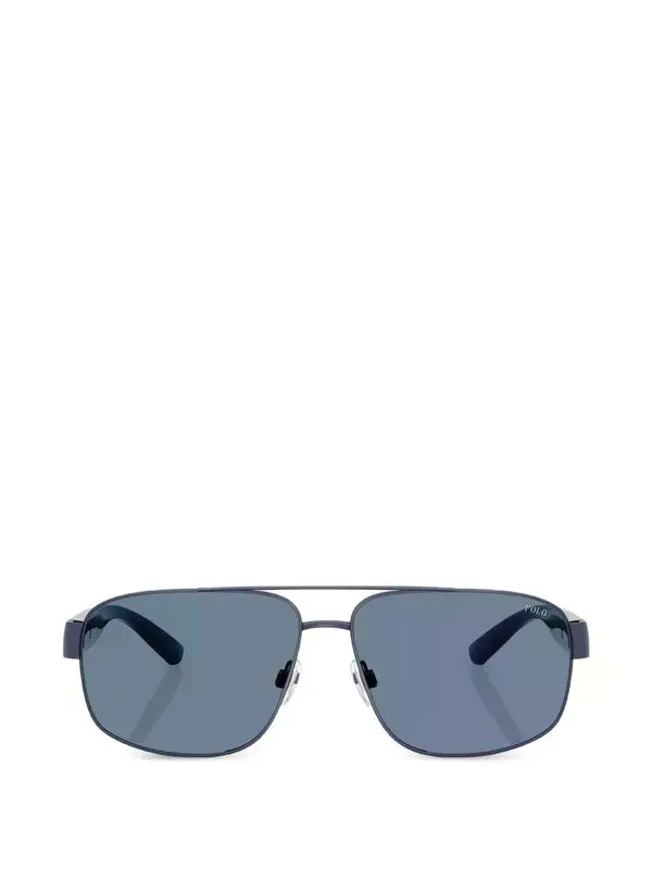 POLO RALPH LAUREN EYEWEAR Pilot-frame Double-bridge Sunglasses