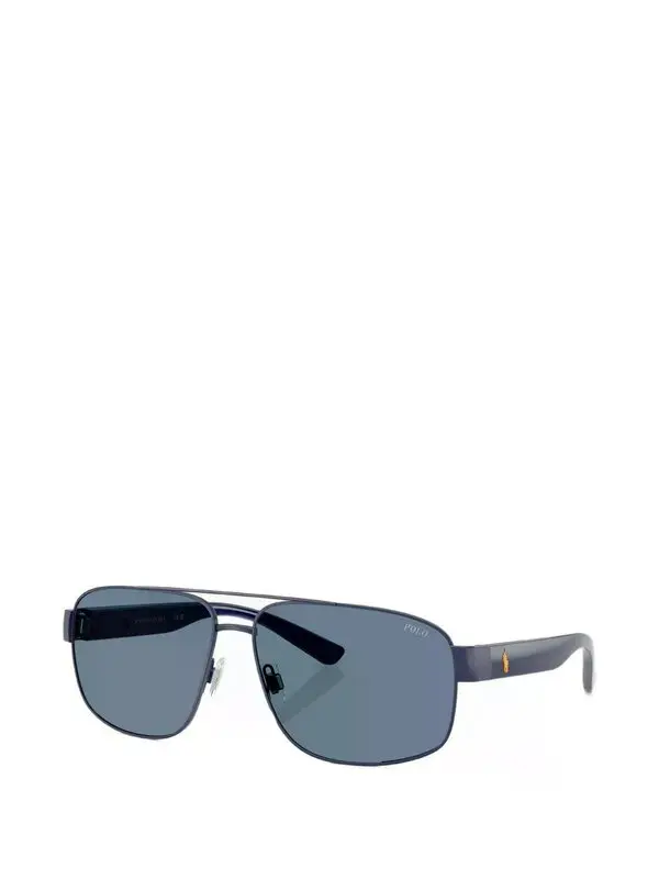 POLO RALPH LAUREN EYEWEAR Pilot-frame Double-bridge Sunglasses