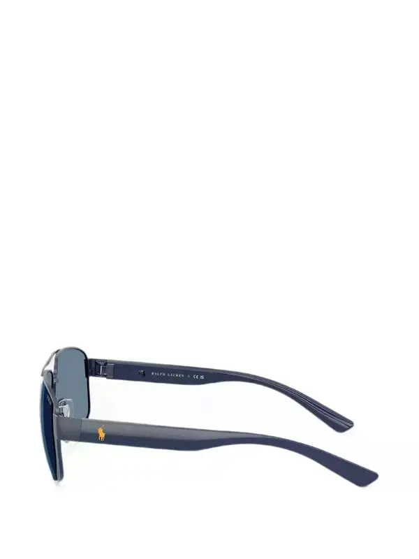 POLO RALPH LAUREN EYEWEAR Pilot-frame Double-bridge Sunglasses