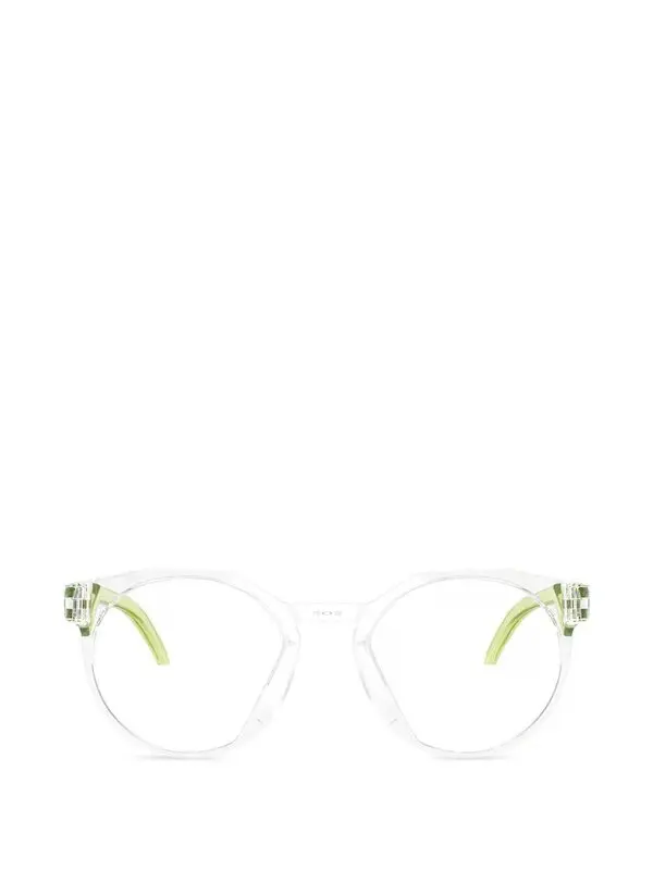 Oakley Hstn Rx Round-frame Glasses - Green