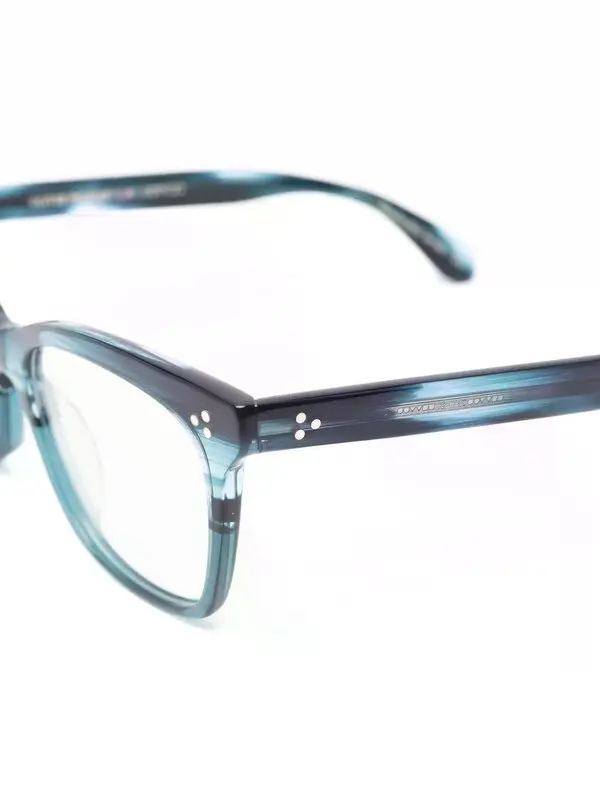 Oliver Spencer Penney Square-frame Glasses
