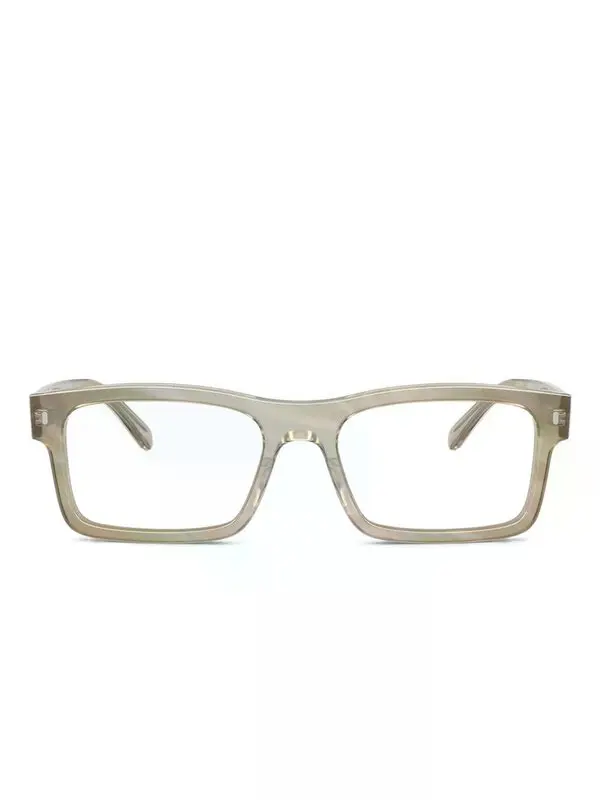 Ray-ban Photo Striped Square Frames
