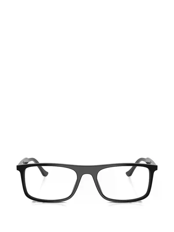Ray-ban Rectangle-frame Glasses - Black