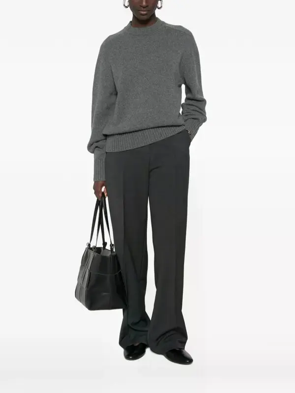Extreme Cashmere Bourgeois Ribbed-knit Sweater