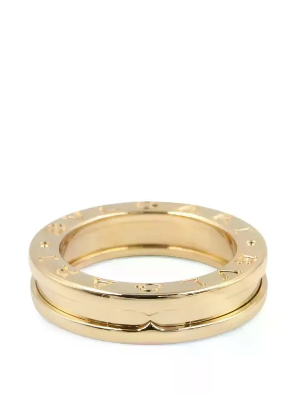 BVLGARI 18k Yellow B.zero1 Band Ring - Gold