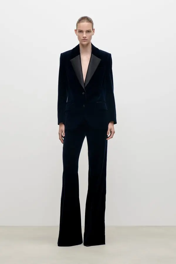 Victoria Beckham Single Breasted Tailored Jacket