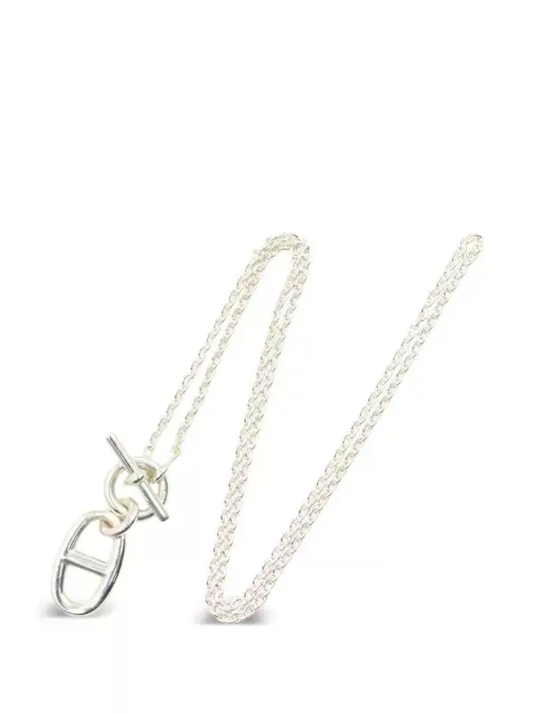 Hermès Chaine D'ancre Necklace - Silver