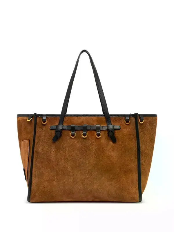 GIANNI CHIARINI Large Suede Tote Bag