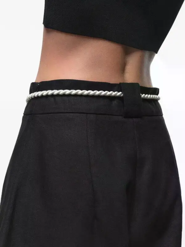 CAYET Embellished Rope Belt