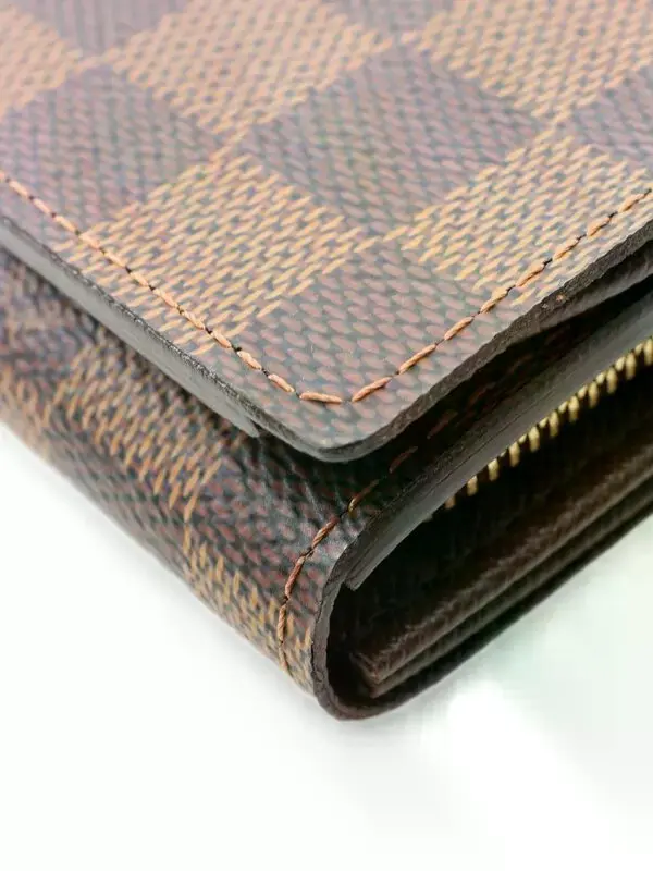 LOUIS VUITTON 2006 Damier Ebene Tresor Wallet