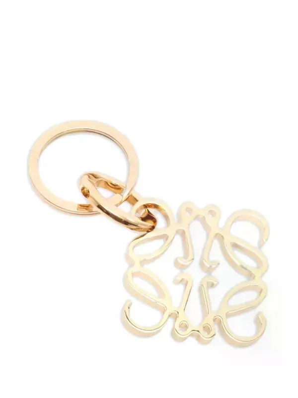 Loewe Tone Anagram Charm Keychain