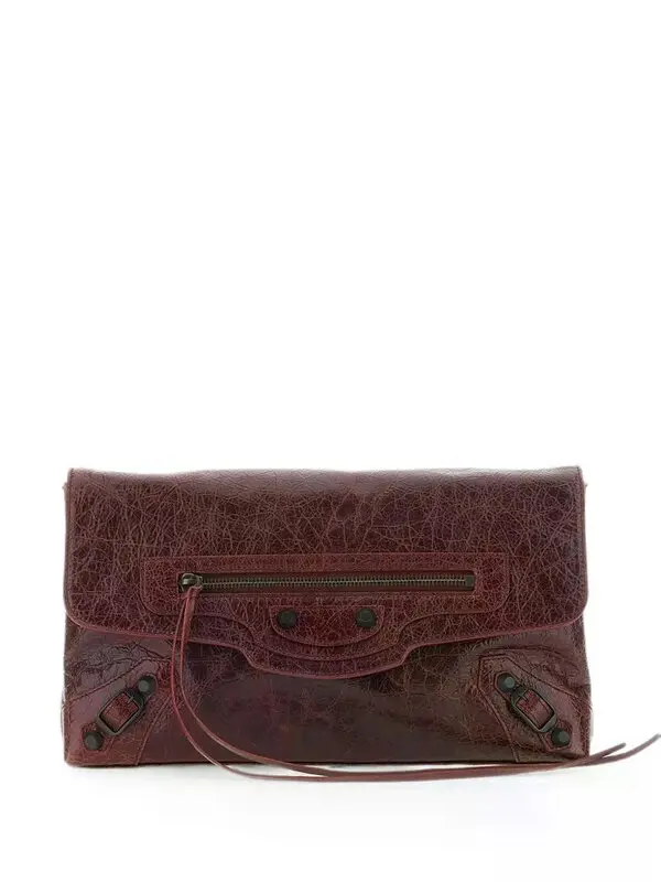 Balenciaga Le City Clutch - Red