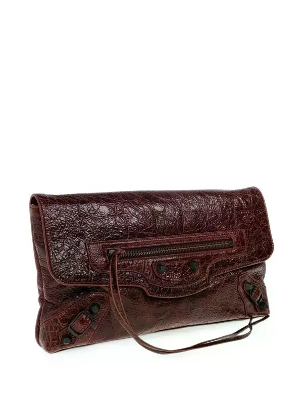 Balenciaga Le City Clutch - Red