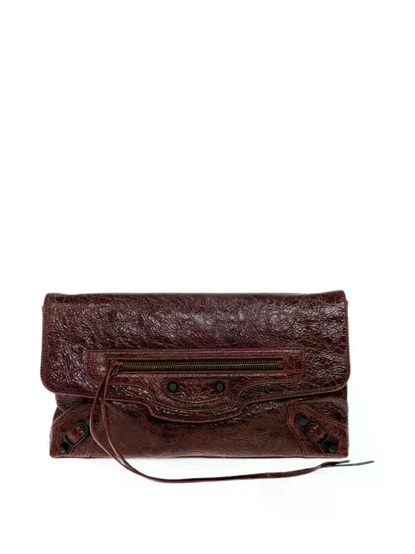 Balenciaga Le City Clutch - Red