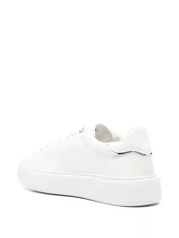 BLAUER. Logo-patch Platform Sneakers