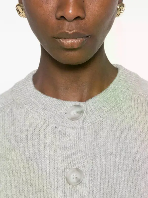 ANNE CLAIRE Button-fastening Patch-pocket Cardigan