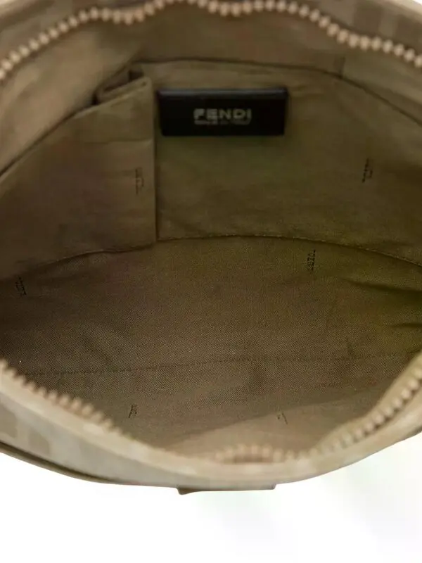 Fendi Zucca Spalmati Crossbody Bag