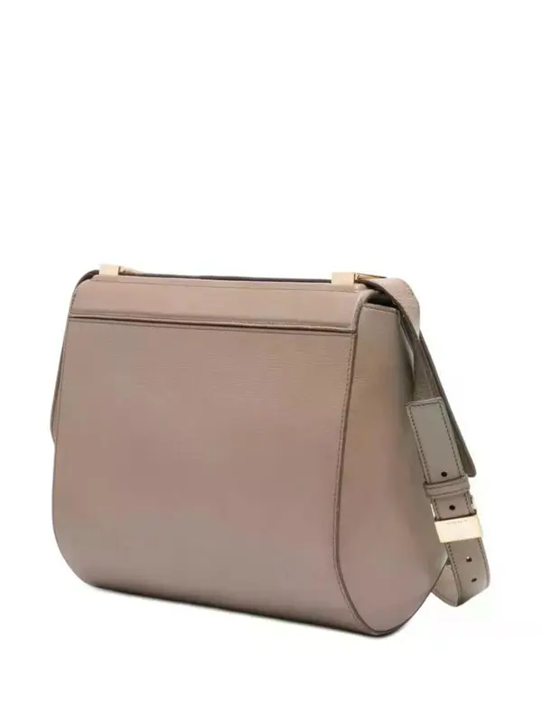 Givenchy Medium Grained Calfskin Pandora Box Crossbody Bag - Brown