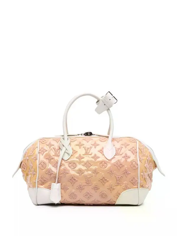 LOUIS VUITTON 2012 Monogram Bouclettes Speedy Boston Bag