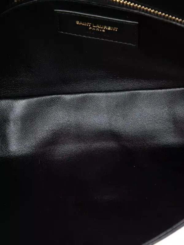 Saint Laurent Suede Monogram Kate 99 Tassel Bag Satchel
