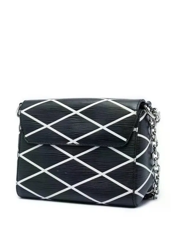 LOUIS VUITTON 2015 Epi Malletage Twist Crossbody Bag