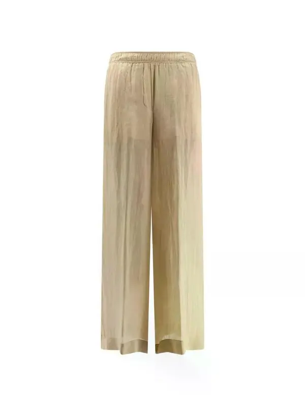 NUDE Wide-leg Elasticated-waistband Trousers