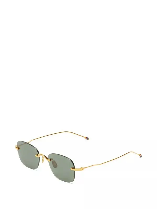 Thom Browne Rimless Rectangular Sunglasses