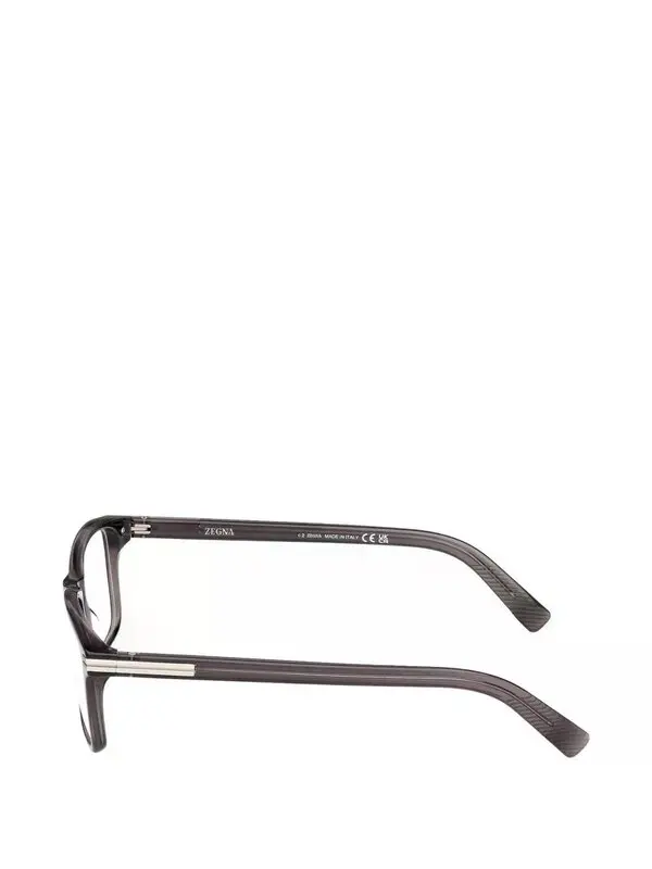 Zegna Rectangle-frame Glasses