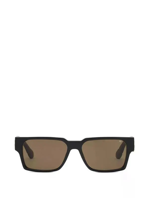 Philipp Plein Logo-plaque Rectangle-frame Sunglasses
