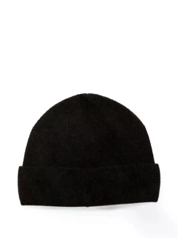 Sandro Cashmere Ribbed-knit Beanie