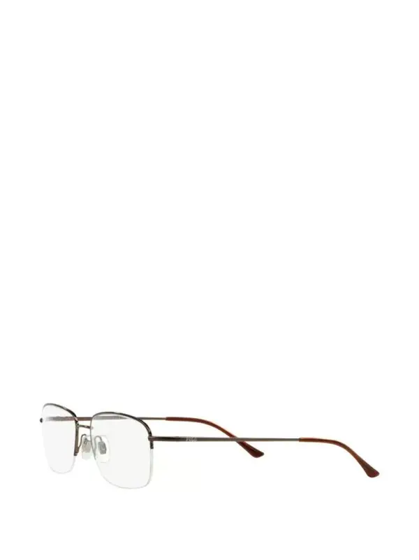 POLO RALPH LAUREN EYEWEAR Semi-rimless Rectangle-frame Glasses
