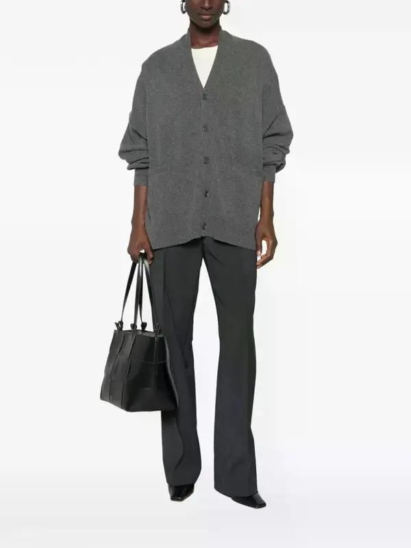 Extreme Cashmere Tokio V-neck Cardigan - Grey