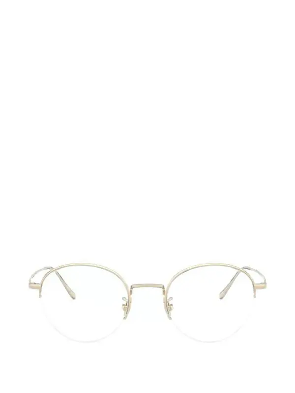 Giorgio Armani Round-frame Glasses