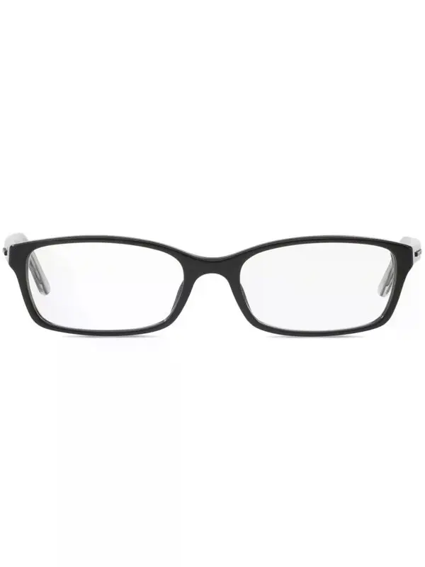 Burberry Logo-plaque Rectangle-frame Glasses