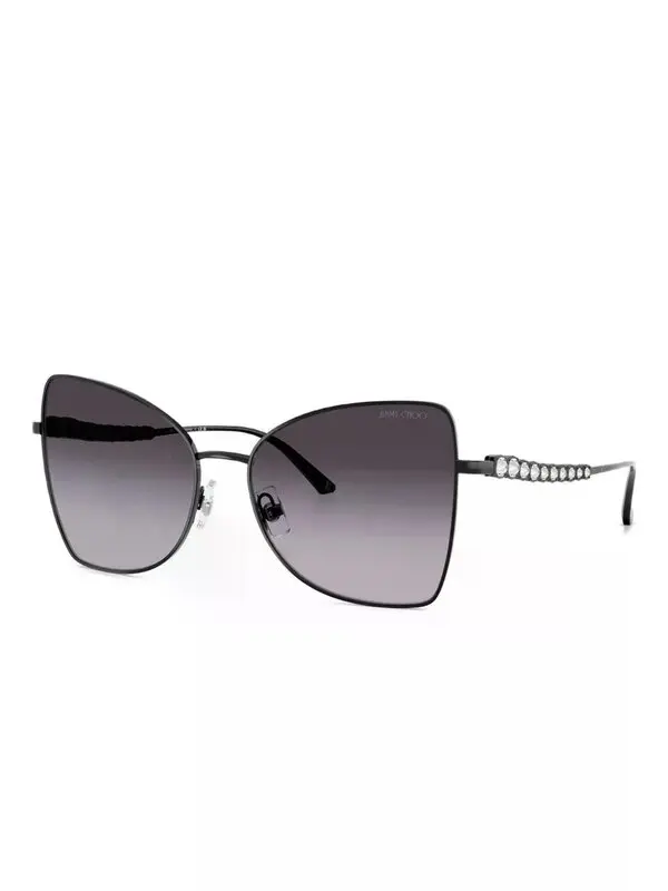 JIMMY CHOO Embellished Cat-eye Sunglasses