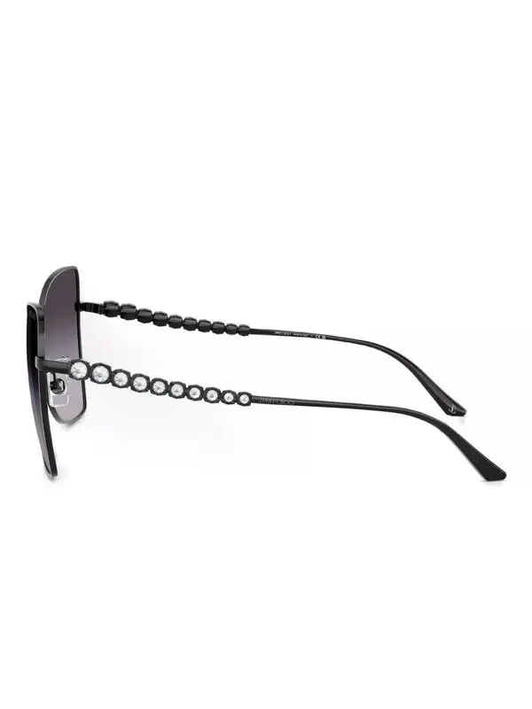 JIMMY CHOO Embellished Cat-eye Sunglasses