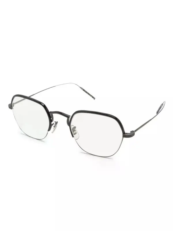 Oliver Spencer Tk-7 Geometric-frame Glasses