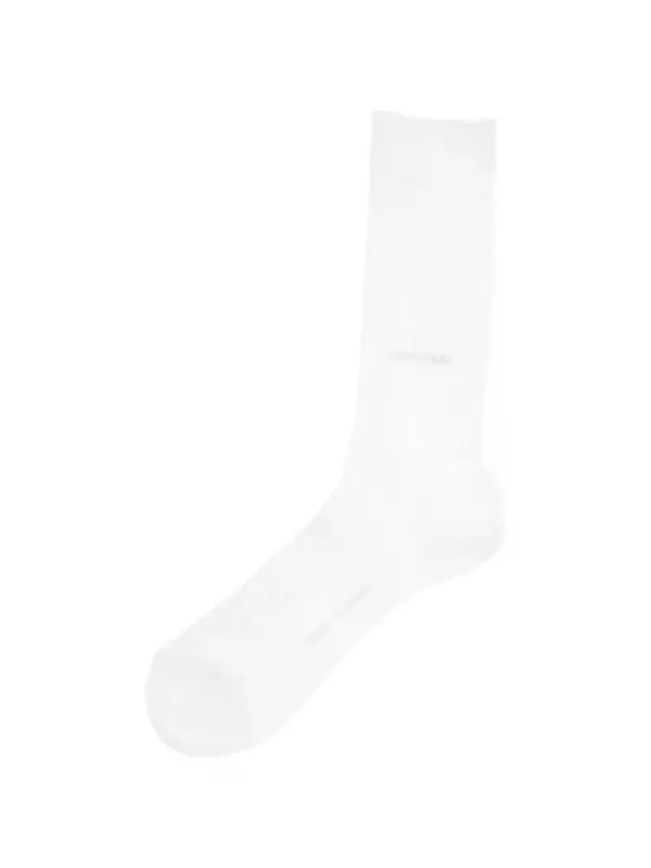 Dsquared2 Logo Embellishment Ribbed Socks