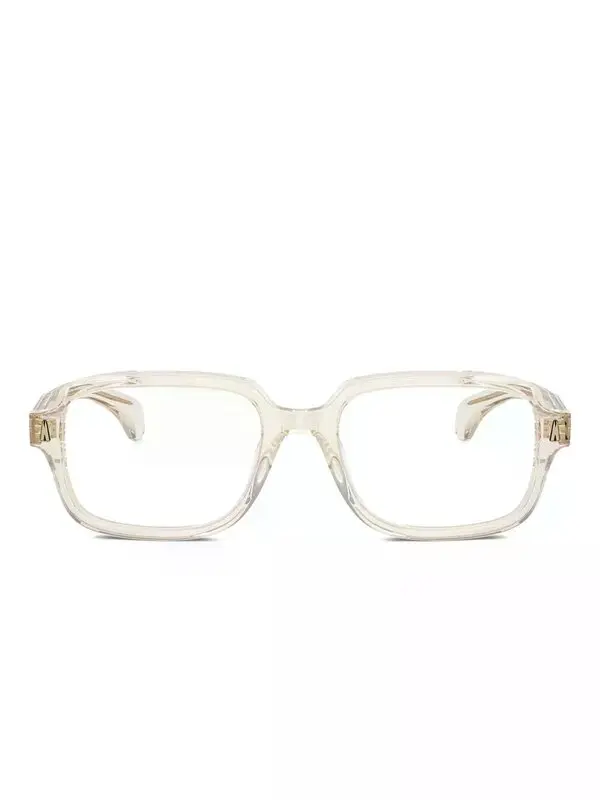 Moncler Square-frame Glasses - Neutrals