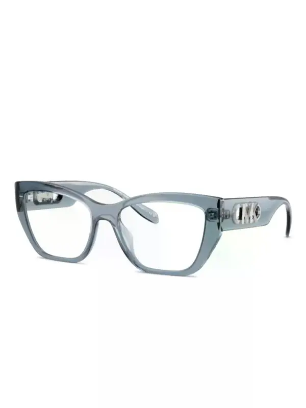 Michael Kors Logo Geometric-frame Glasses