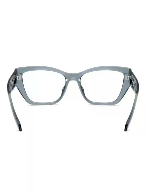 Michael Kors Logo Geometric-frame Glasses
