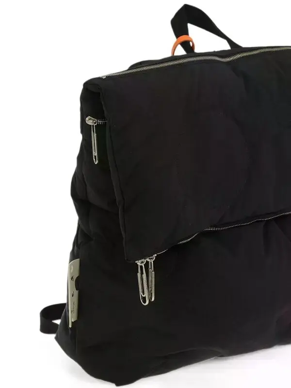 Off-White Meteor Leather-trim Backpack